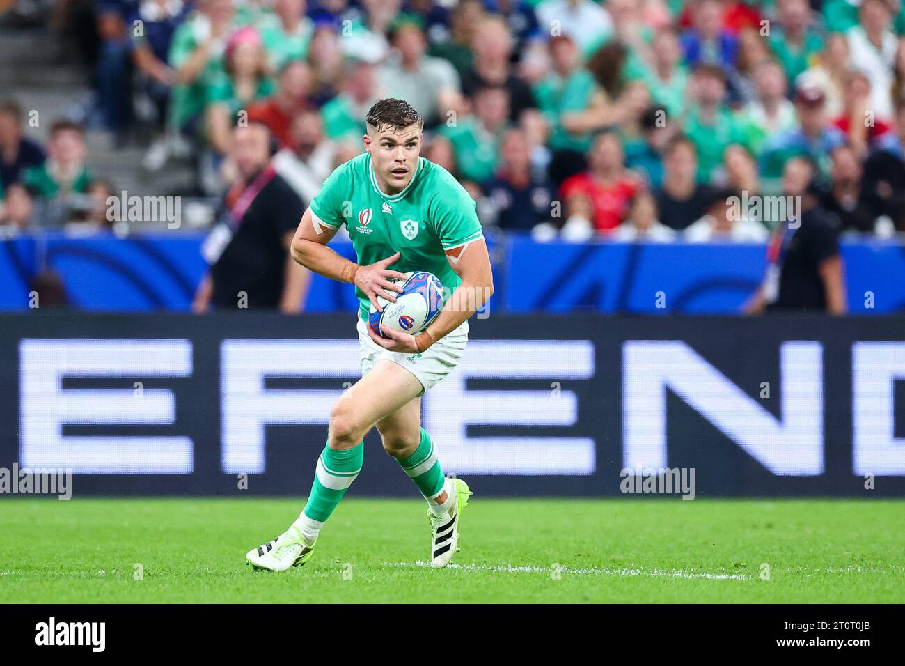 Garry Ringrose #13 of Ireland during the Rugby World Cup Pool B match ...