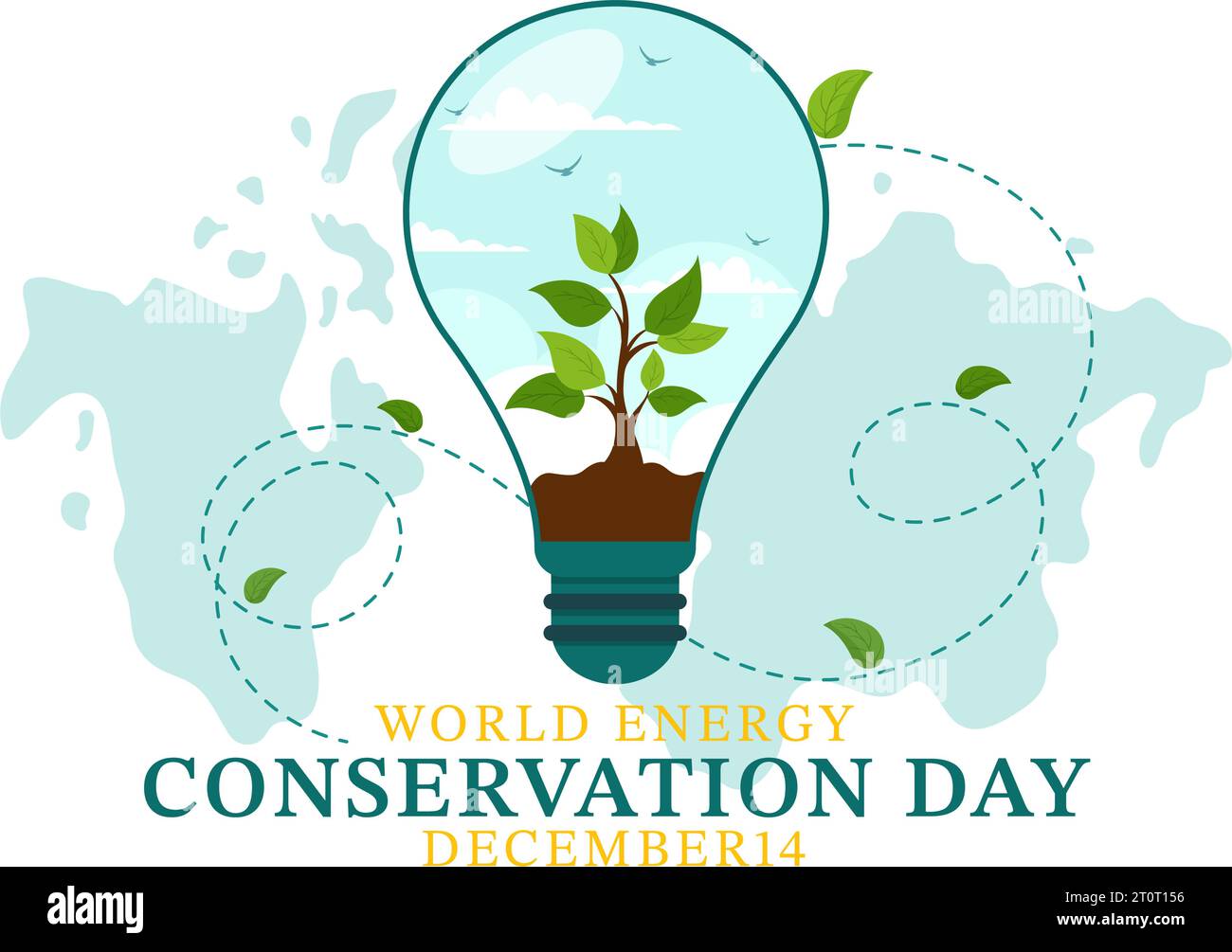 National Energy Conservation Day Vector Illustration on 14 December for ...