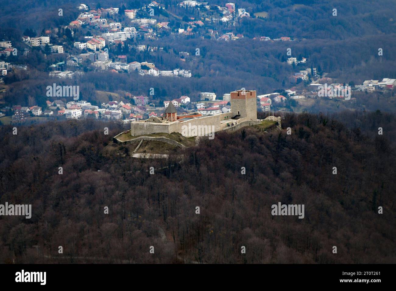 Medvedgrad Fortress. Zagreb, Croatia Stock Photo - Alamy