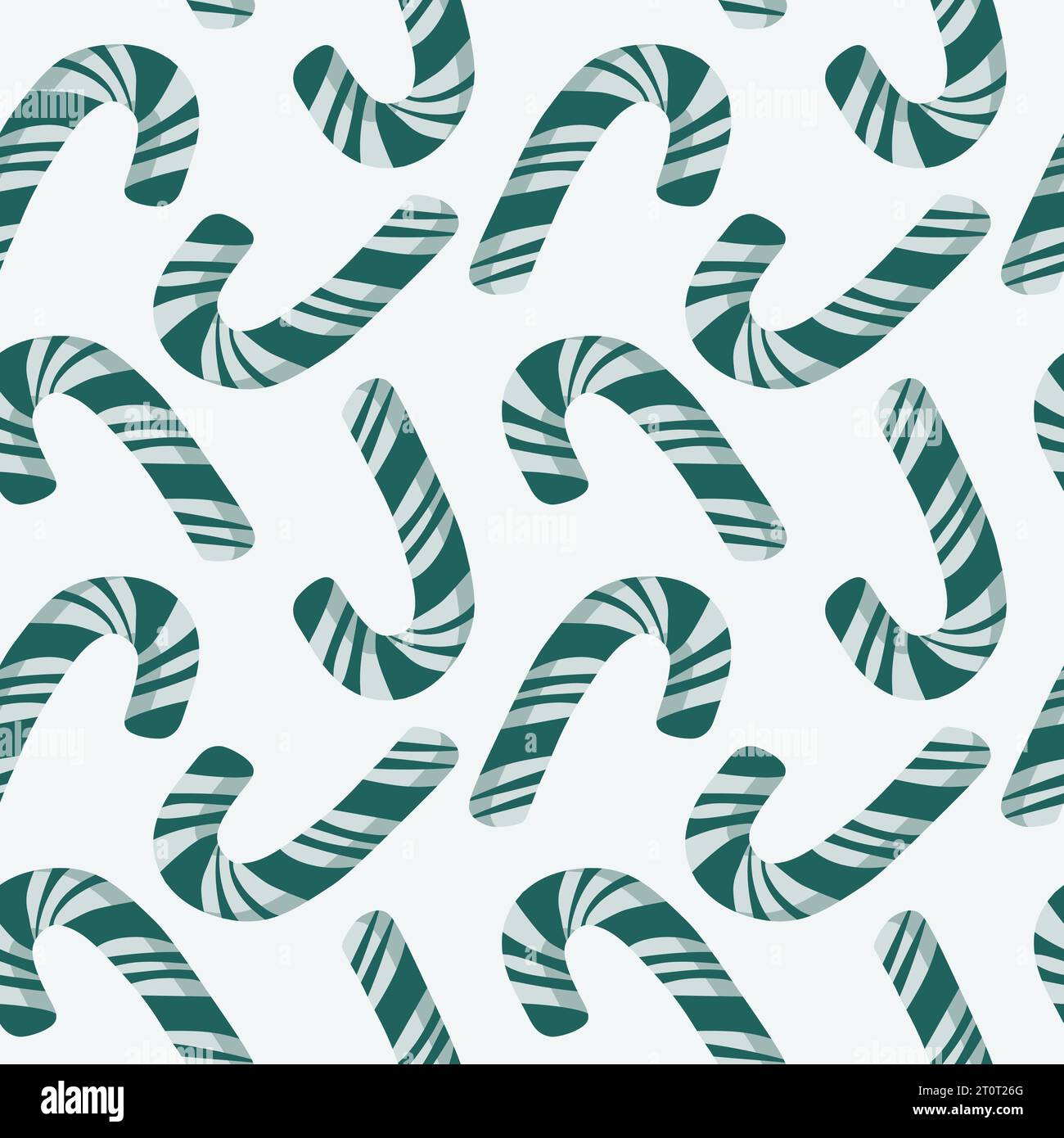 Vector candy canes seamless pattern. Christmas design Stock Vector ...