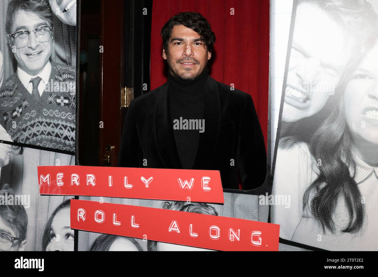 Raul Castillo attends broadway's red carpet celebration of "Merrily We ...