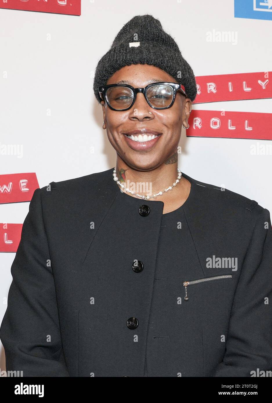 Lena Waithe attends broadway's red carpet celebration of "Merrily We ...