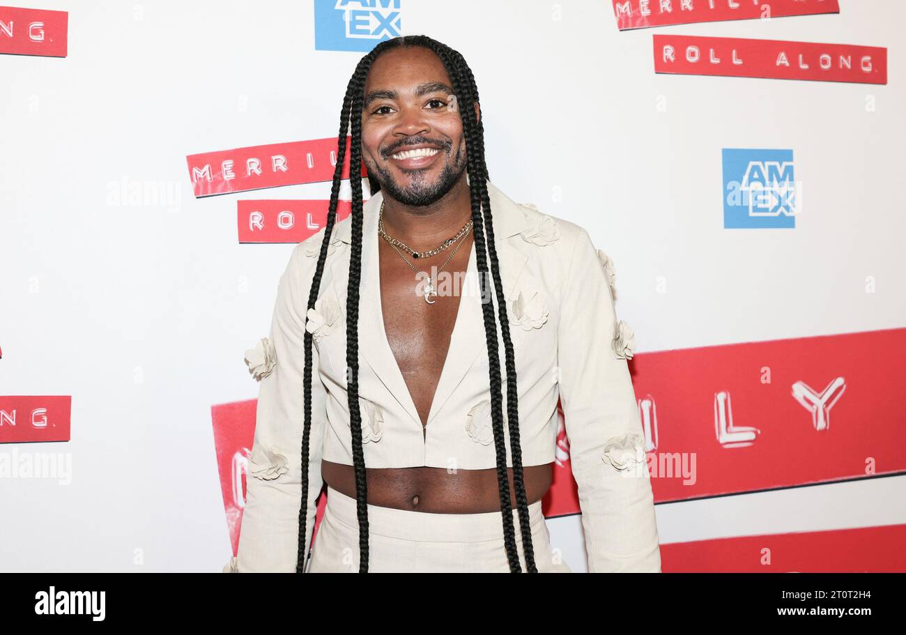Cody Renard Richard attends broadway's red carpet celebration of ...