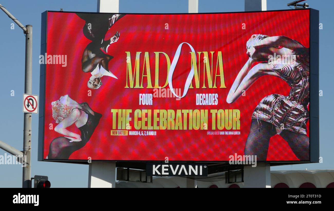 Inglewood, California, USA 5th October 2023 Madonna The Celebration ...