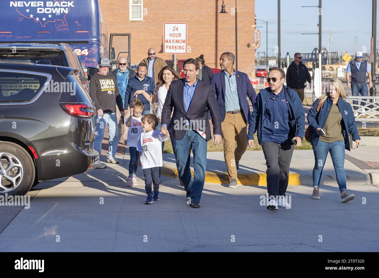 Florida Governor Ron DeSantis made a campaign visit to Jake & Walt’s ...