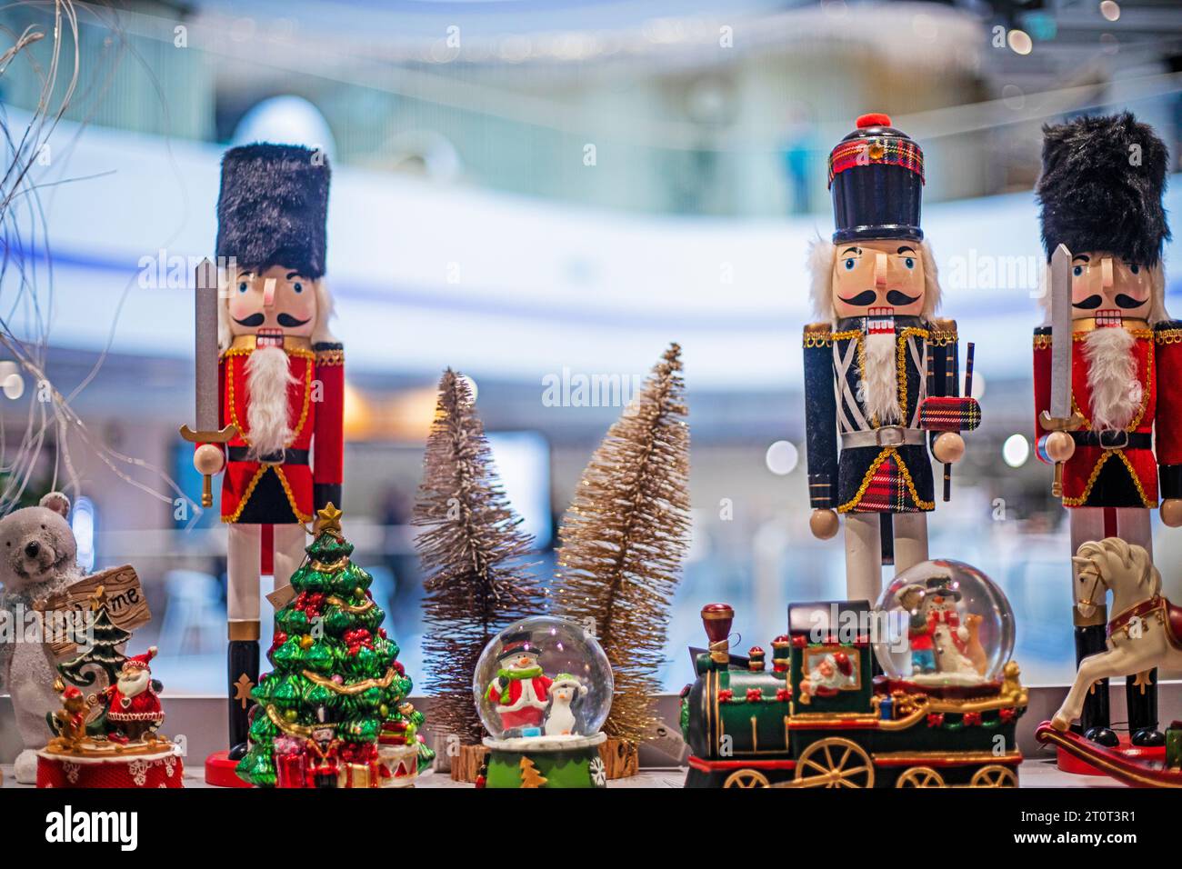 decorative English soldiers in a Christmas interior Stock Photo - Alamy