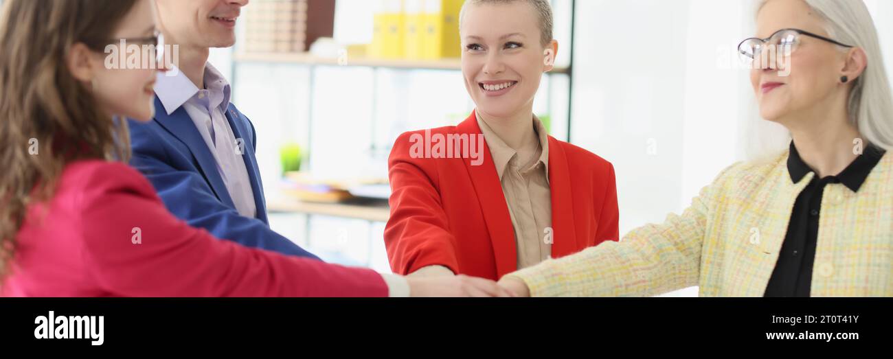 Unity hand hi-res stock photography and images - Alamy