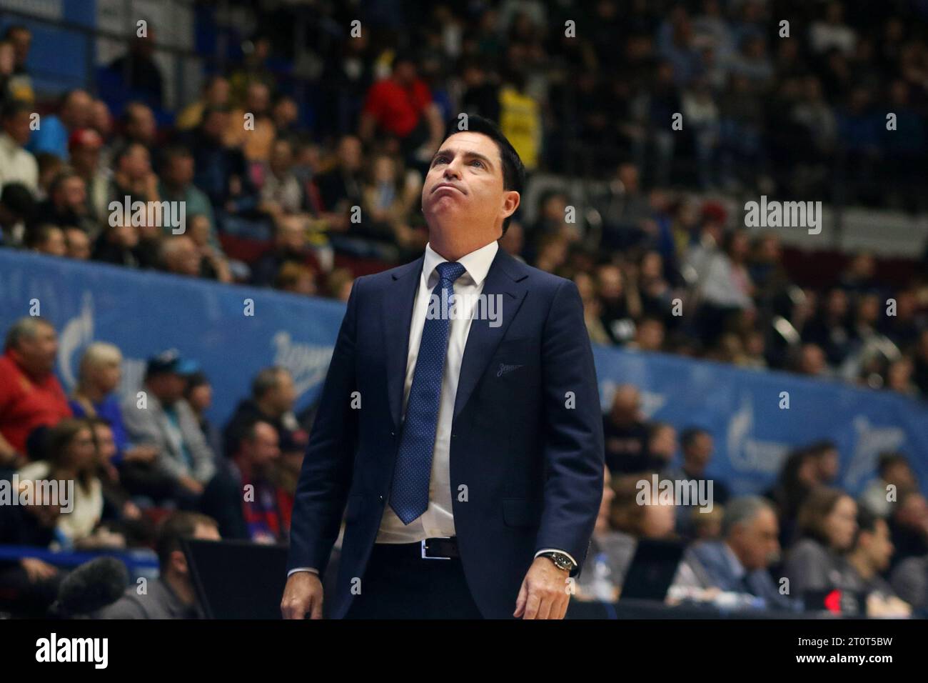 Saint Petersburg, Russia. 08th Oct, 2023. Xavier Pascual, known as Xavi ...