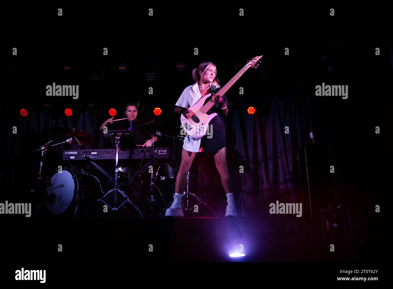 Copenhagen, Denmark. 07th, October 2023. The American band We Three ...