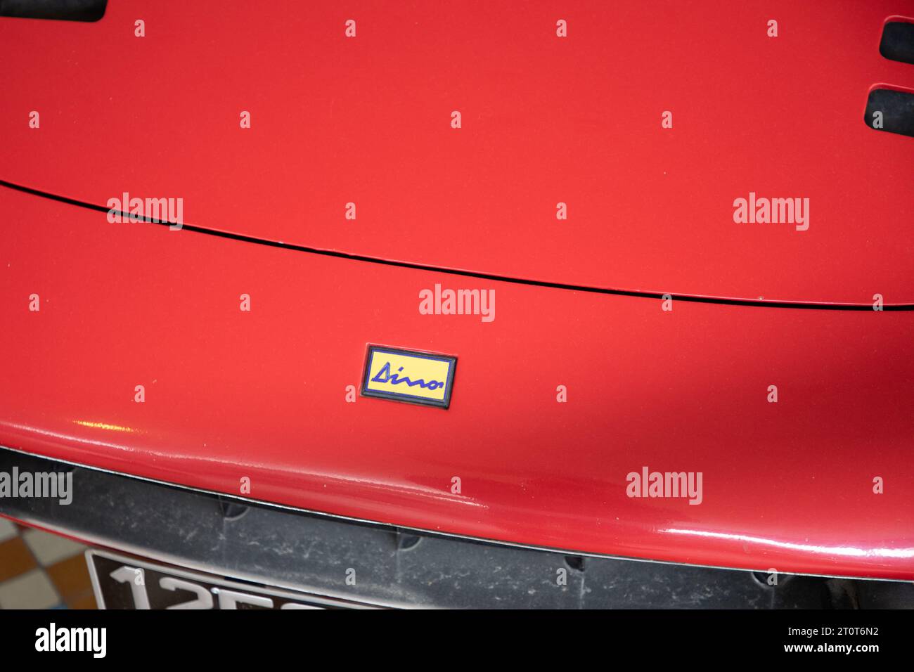 Bordeaux , France - 09 18 2023 : Ferrari dino logo sign and text brand ...