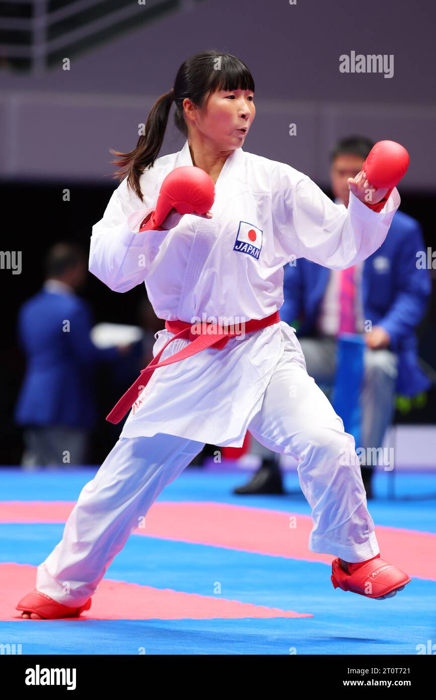 Hangzhou, China. 8th Oct, 2023. Miho Miyahara (JPN) Karate : Women's ...