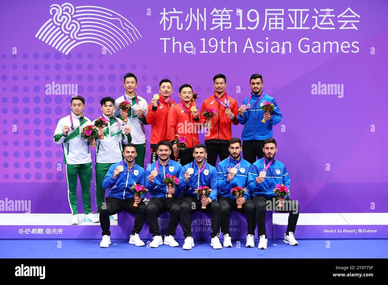 Hangzhou, China. 8th Oct, 2023. Macau team group (MAC), Ryuji Moto ...