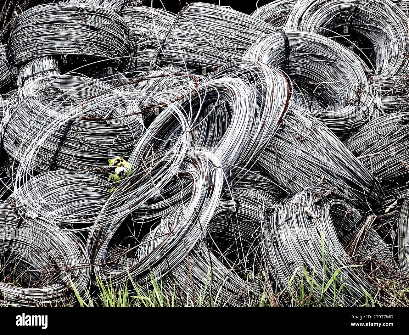 Wire reels hi-res stock photography and images - Alamy