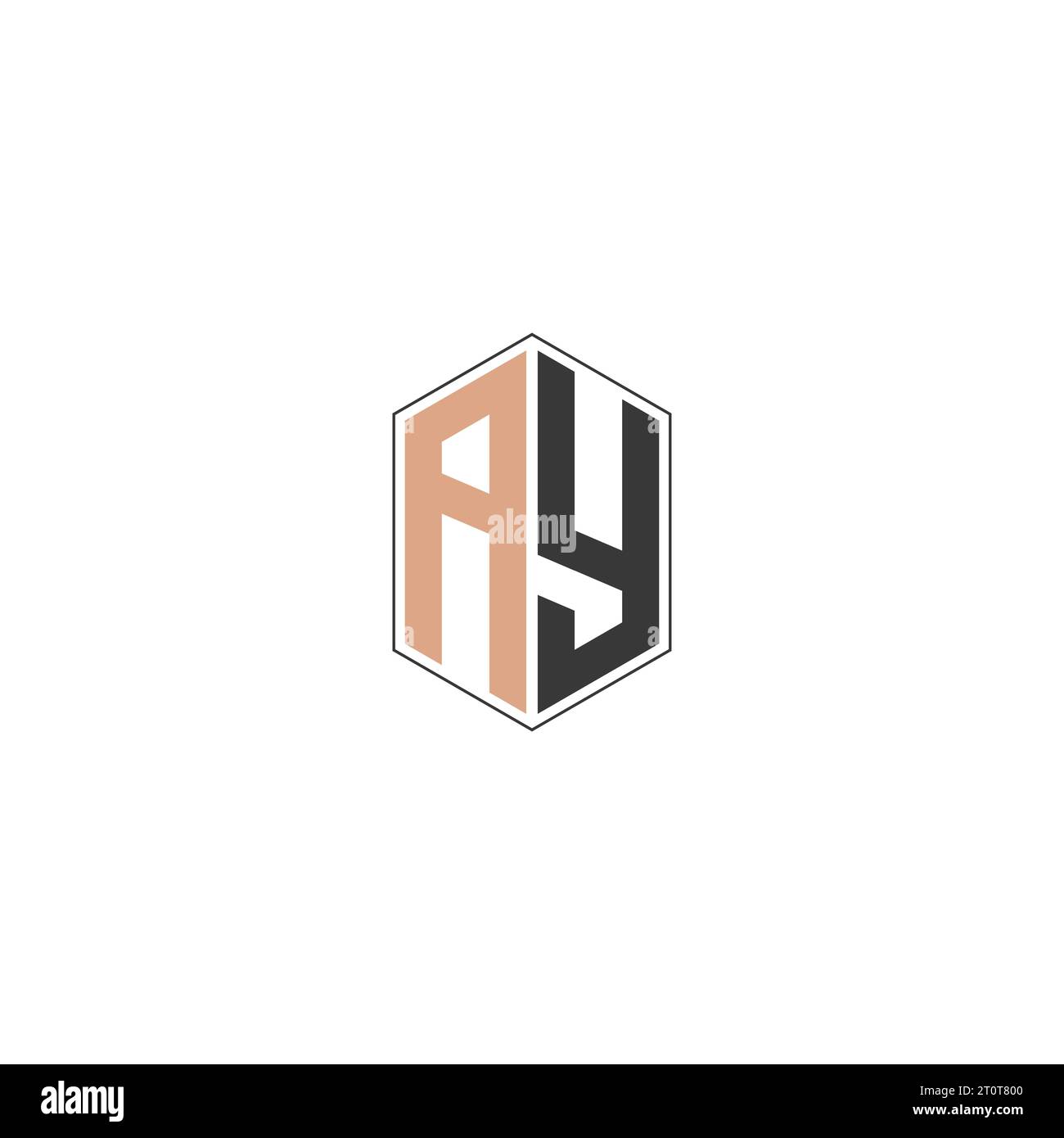 Alphabet Initials logo YA, AY, Y and A Stock Vector Image & Art - Alamy