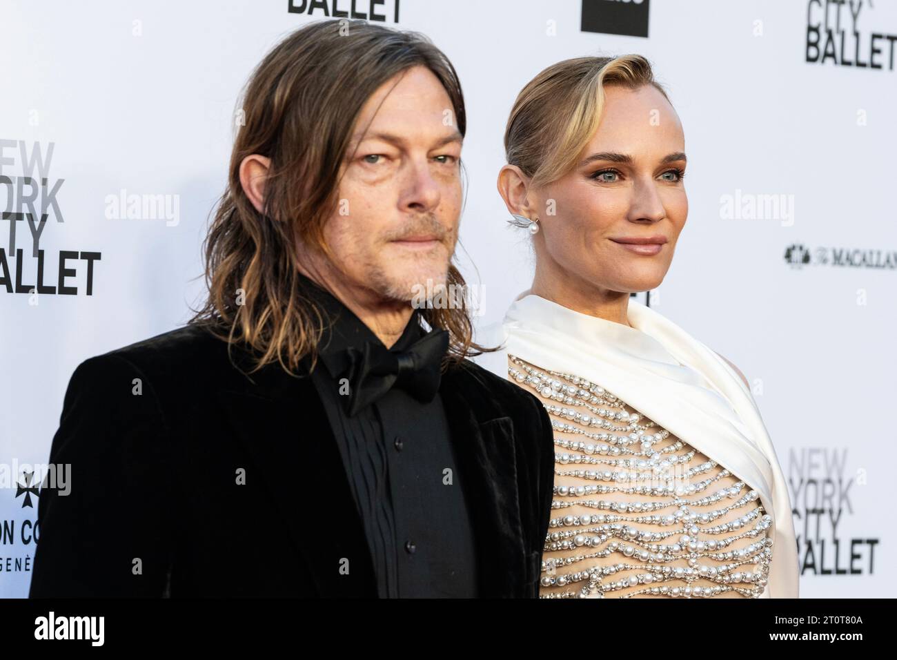 Norman Reedus and Diane Kruger attend New York City Ballet Fall Fashion ...