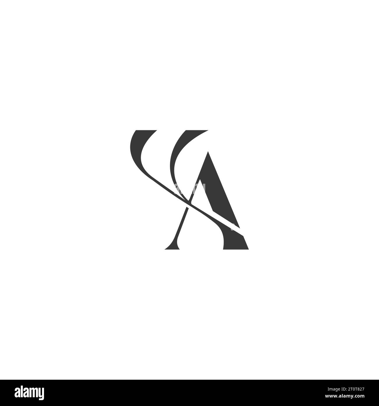 Alphabet Initials logo YA, AY, Y and A Stock Vector Image & Art - Alamy