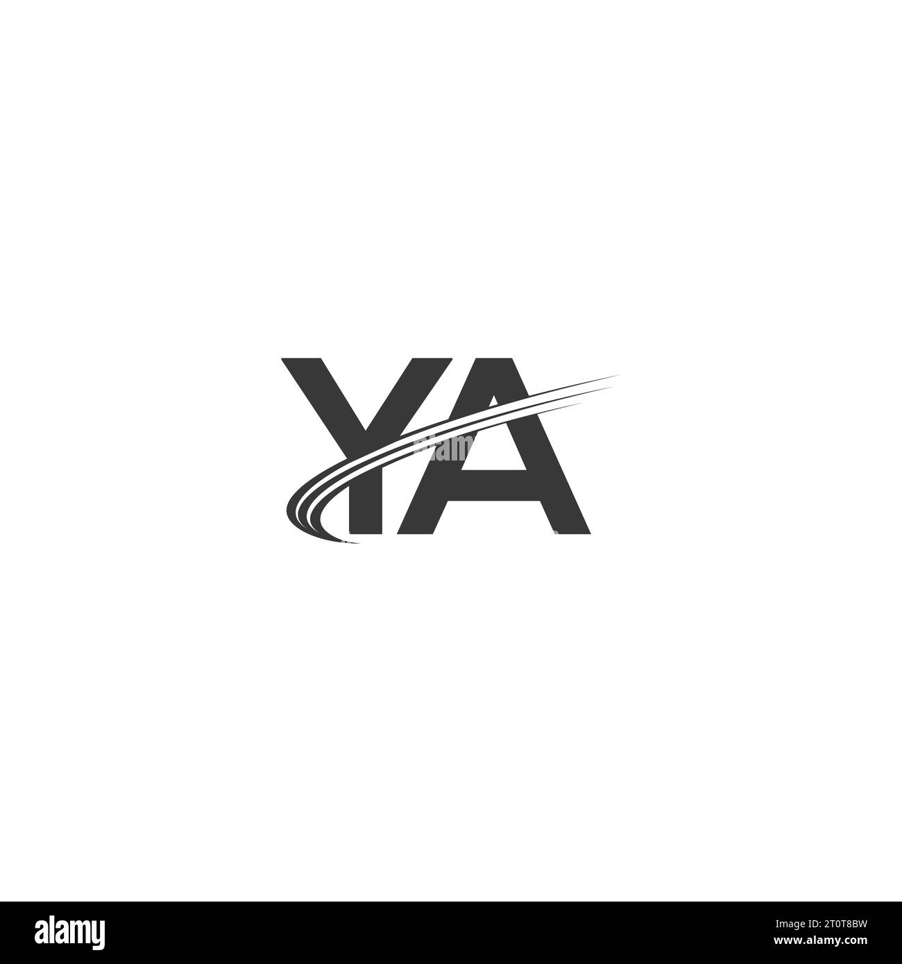 Alphabet Initials logo YA, AY, Y and A Stock Vector Image & Art - Alamy