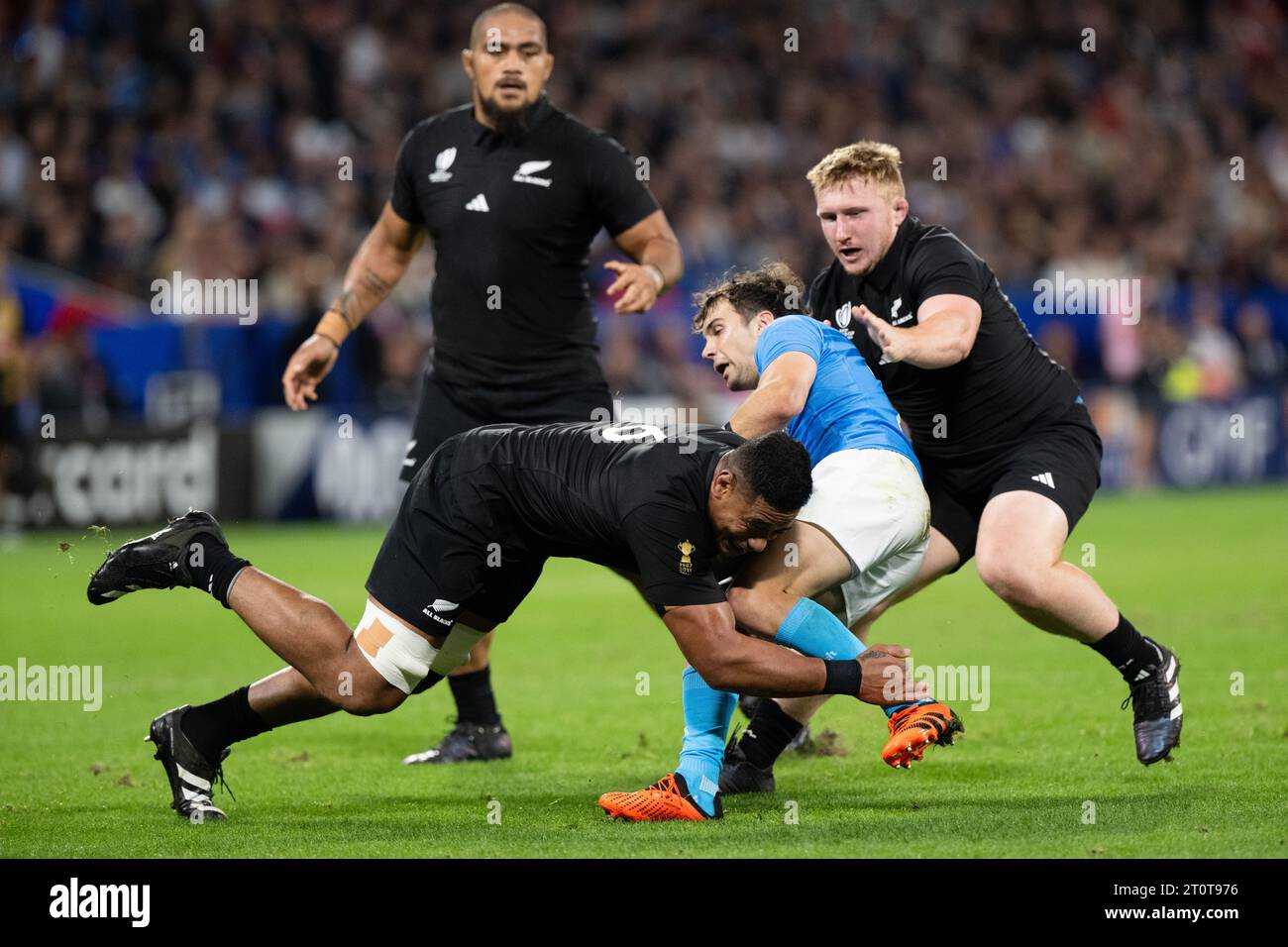 Shannon Frizell (NZL) during the 2023 Rugby World Cup Pool A match ...