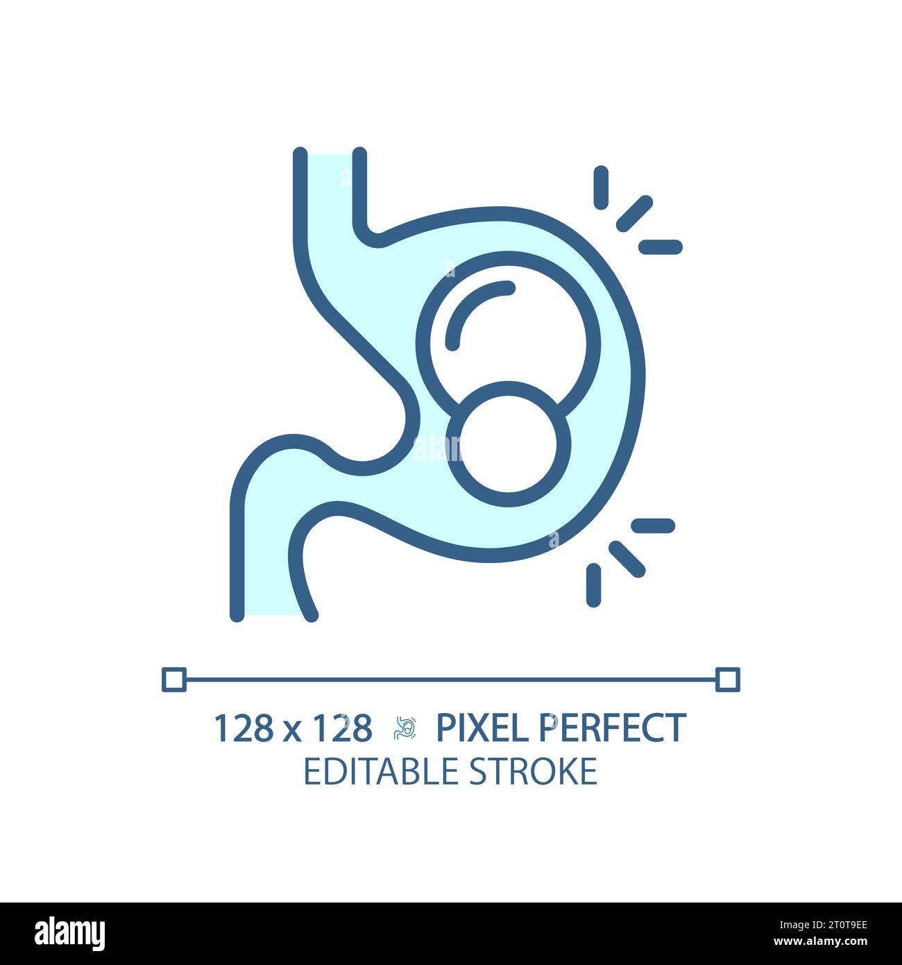 Relief stomach Stock Vector Images - Alamy