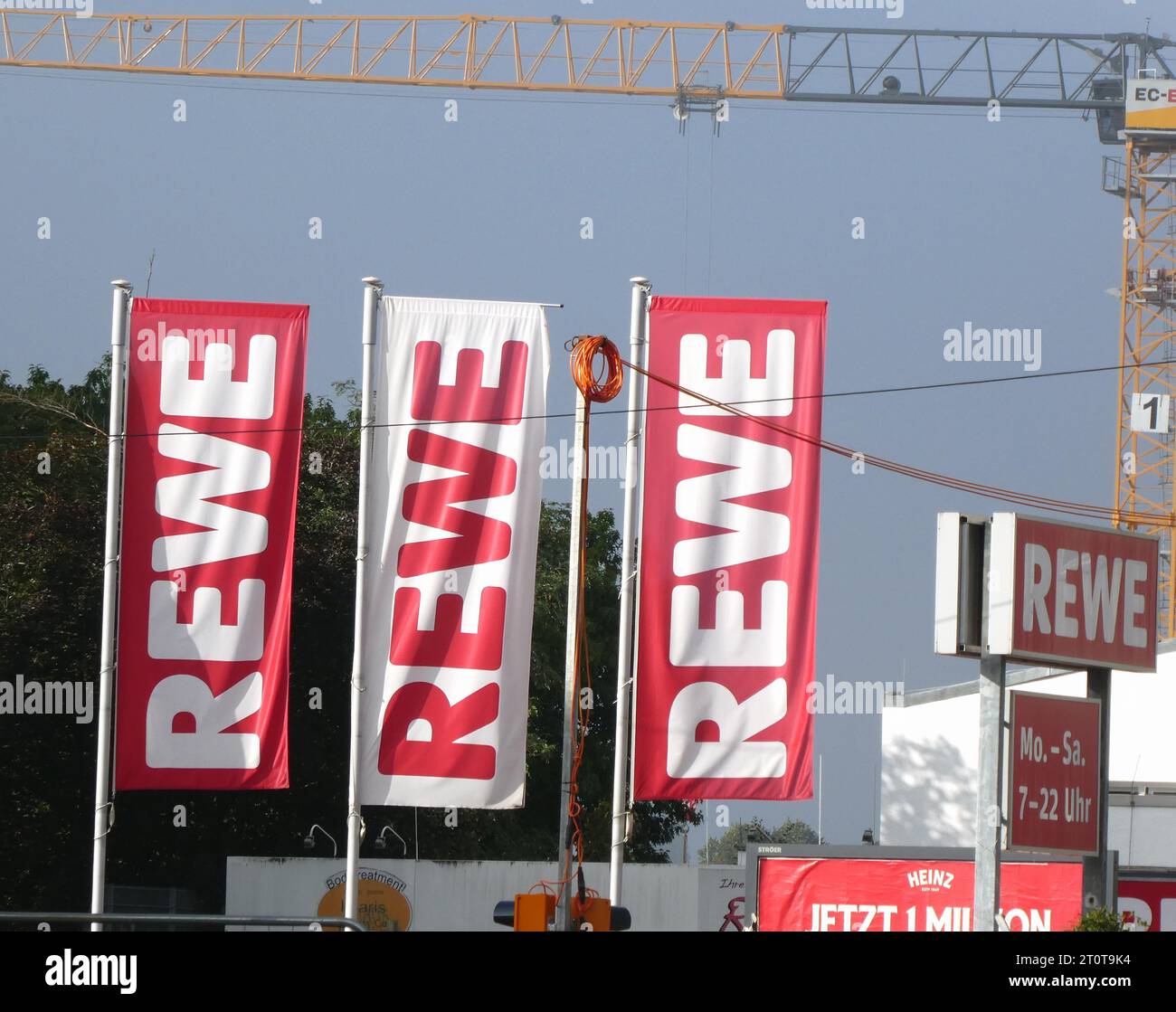 Rewe flags hi-res stock photography and images - Alamy
