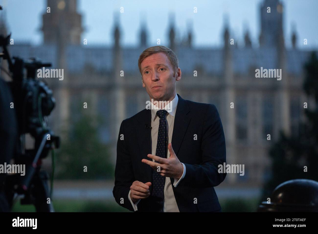 London, United Kingdom. October 09 2023. Minister for Local Government ...