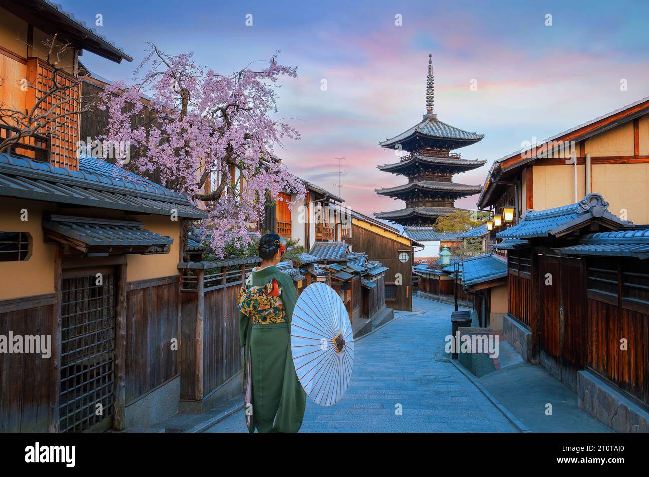 Kyoto, Japan - March 30 2023: The Yasaka Pagoda known as Tower of ...