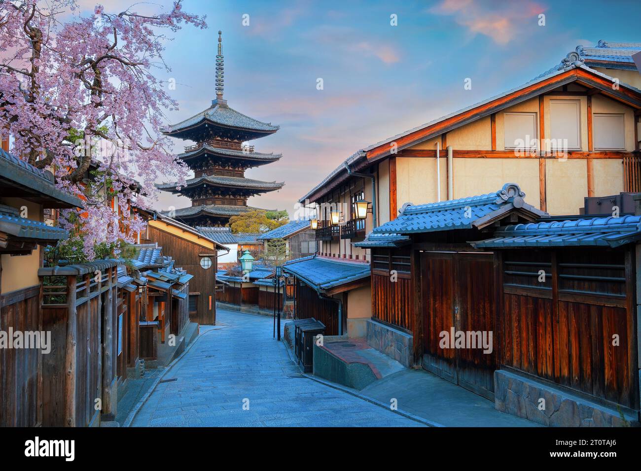 Kyoto, Japan - March 30 2023: The Yasaka Pagoda known as Tower of ...
