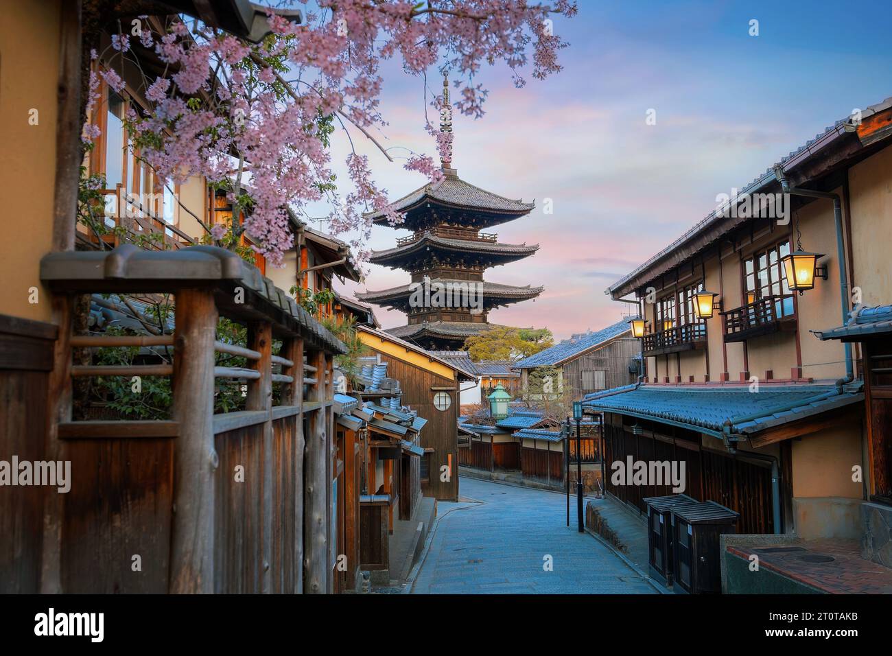 Kyoto, Japan - March 30 2023: The Yasaka Pagoda known as Tower of ...