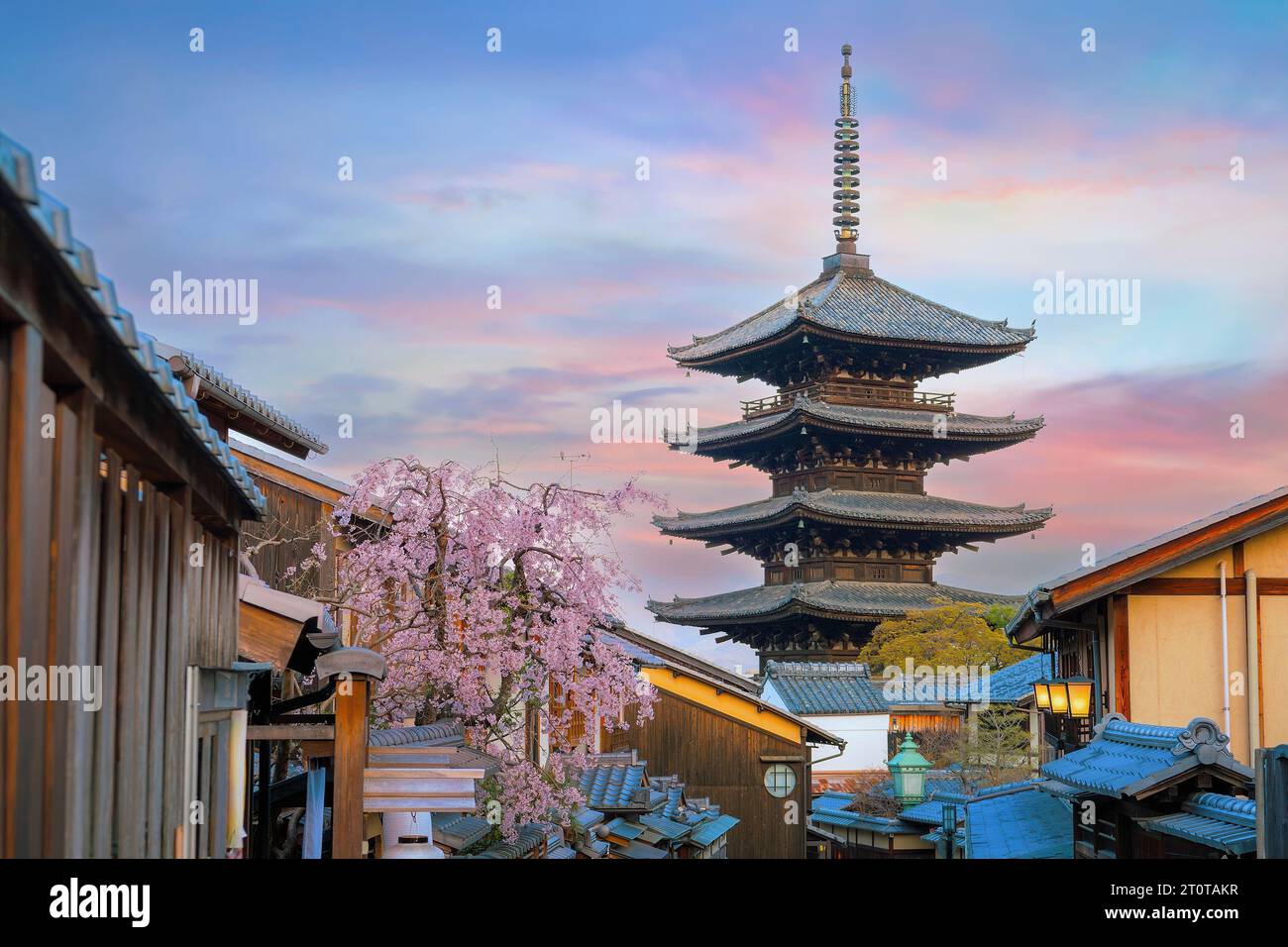 Kyoto, Japan - March 30 2023: The Yasaka Pagoda known as Tower of ...