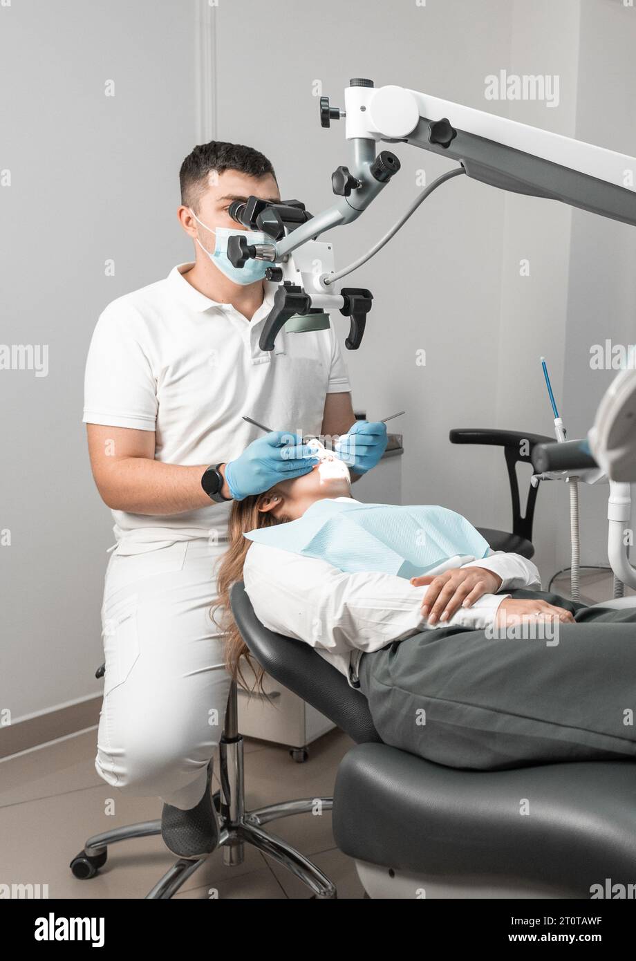 Chair under a microscope hi-res stock photography and images - Alamy