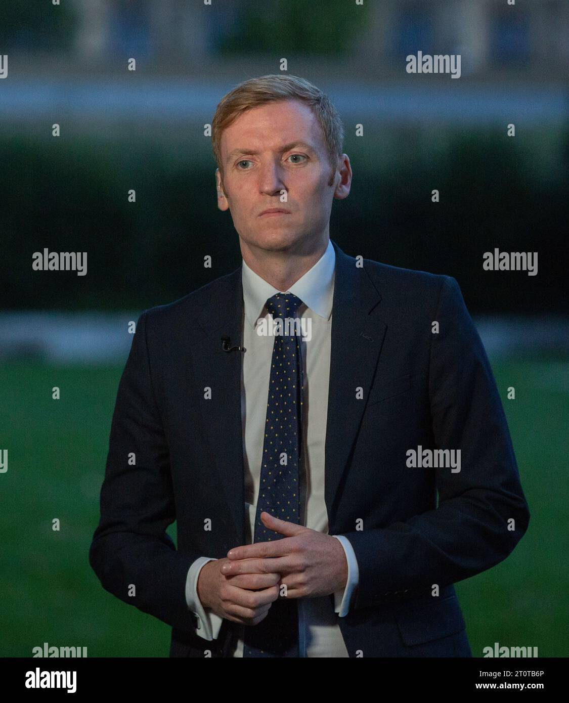 London, England, UK. 9th Oct, 2023. Minister for Local Government LEE ...