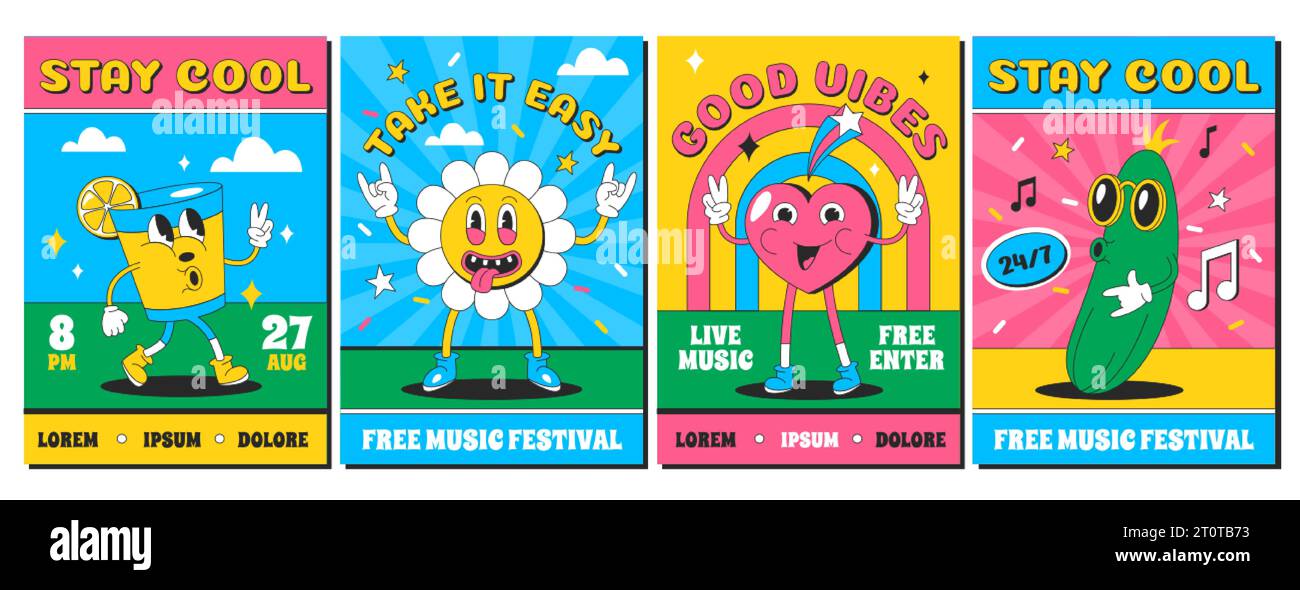 Funny concert poster hi-res stock photography and images - Alamy