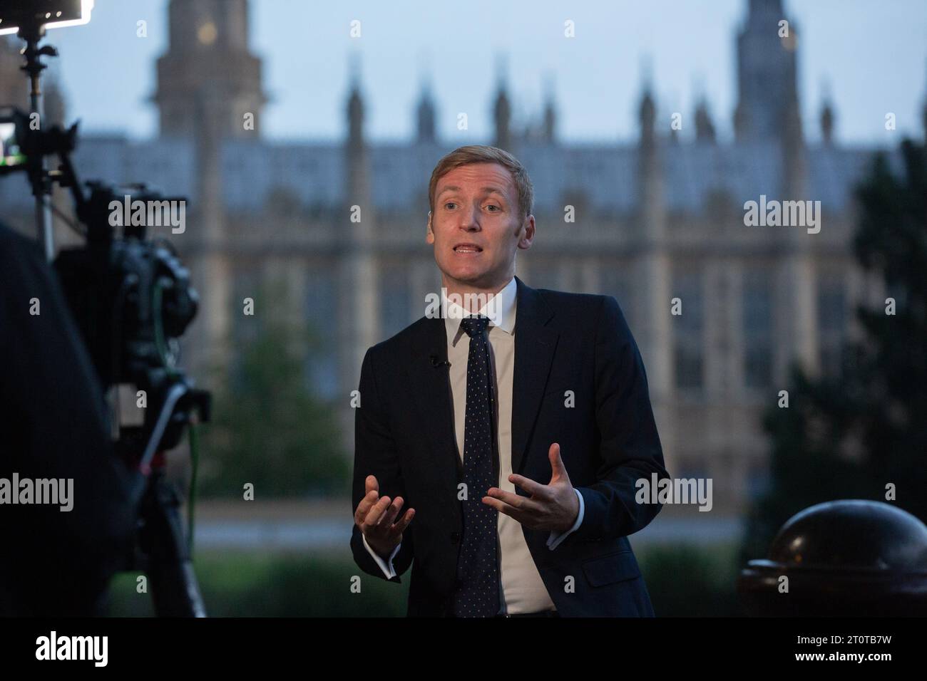 London, England, UK. 9th Oct, 2023. Minister for Local Government LEE ...