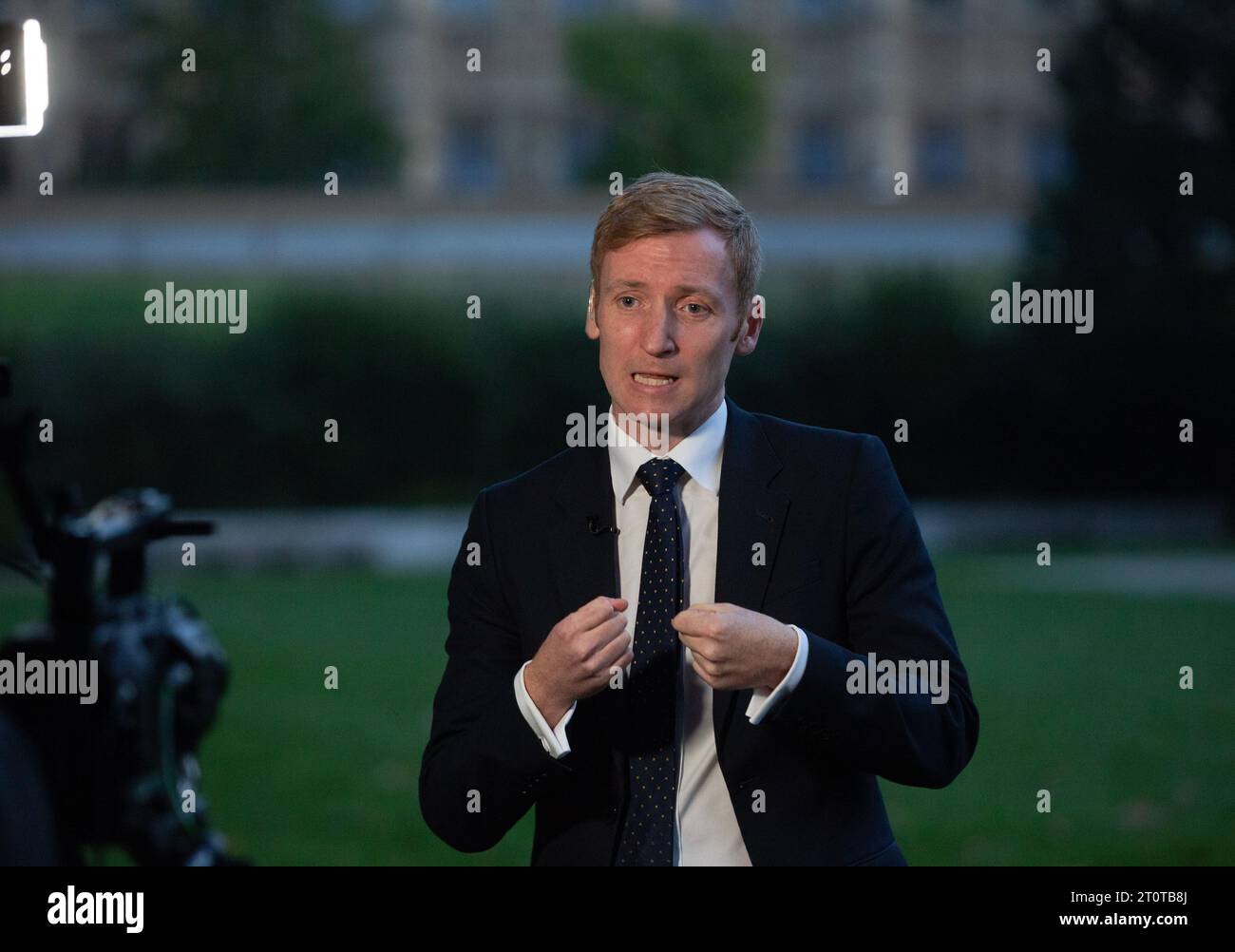 London, England, UK. 9th Oct, 2023. Minister for Local Government LEE ...