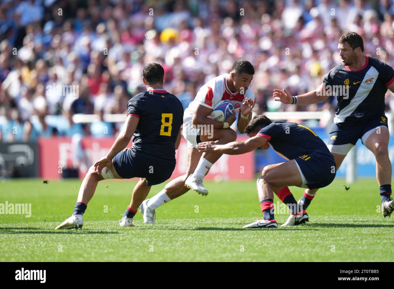 Japan's Siosaia Fifita during the 2023 Rugby World Cup Pool D match ...