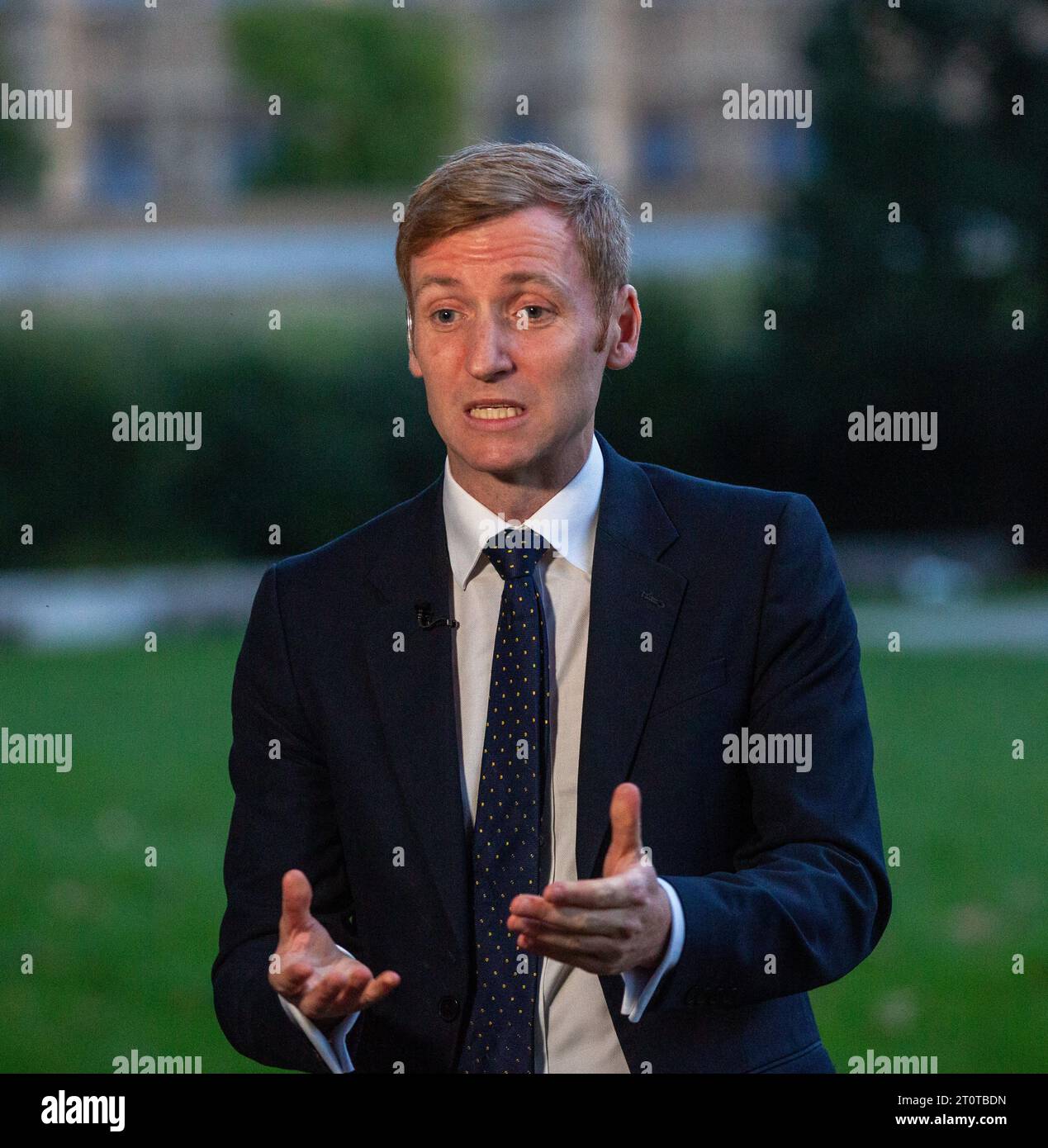London, England, UK. 9th Oct, 2023. Minister for Local Government LEE ...