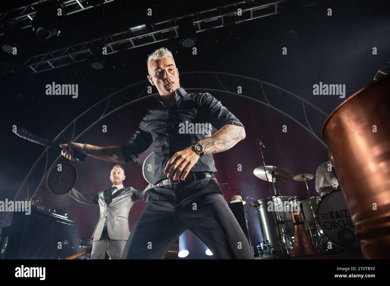 Oslo, Norway. 06th, October 2023. The Norwegian rock band Kaizers ...