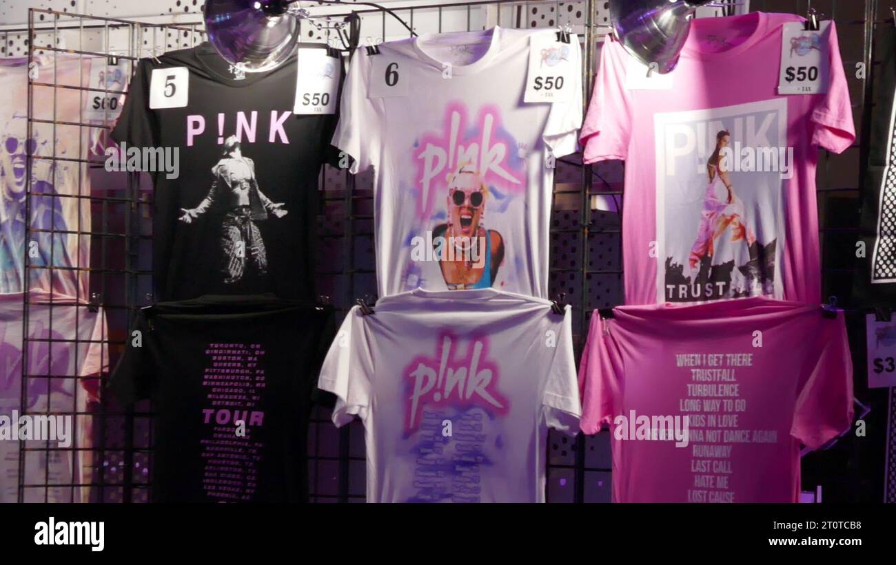 Inglewood, California, USA 5th October 2023 Singer Pink Summer Carnival ...