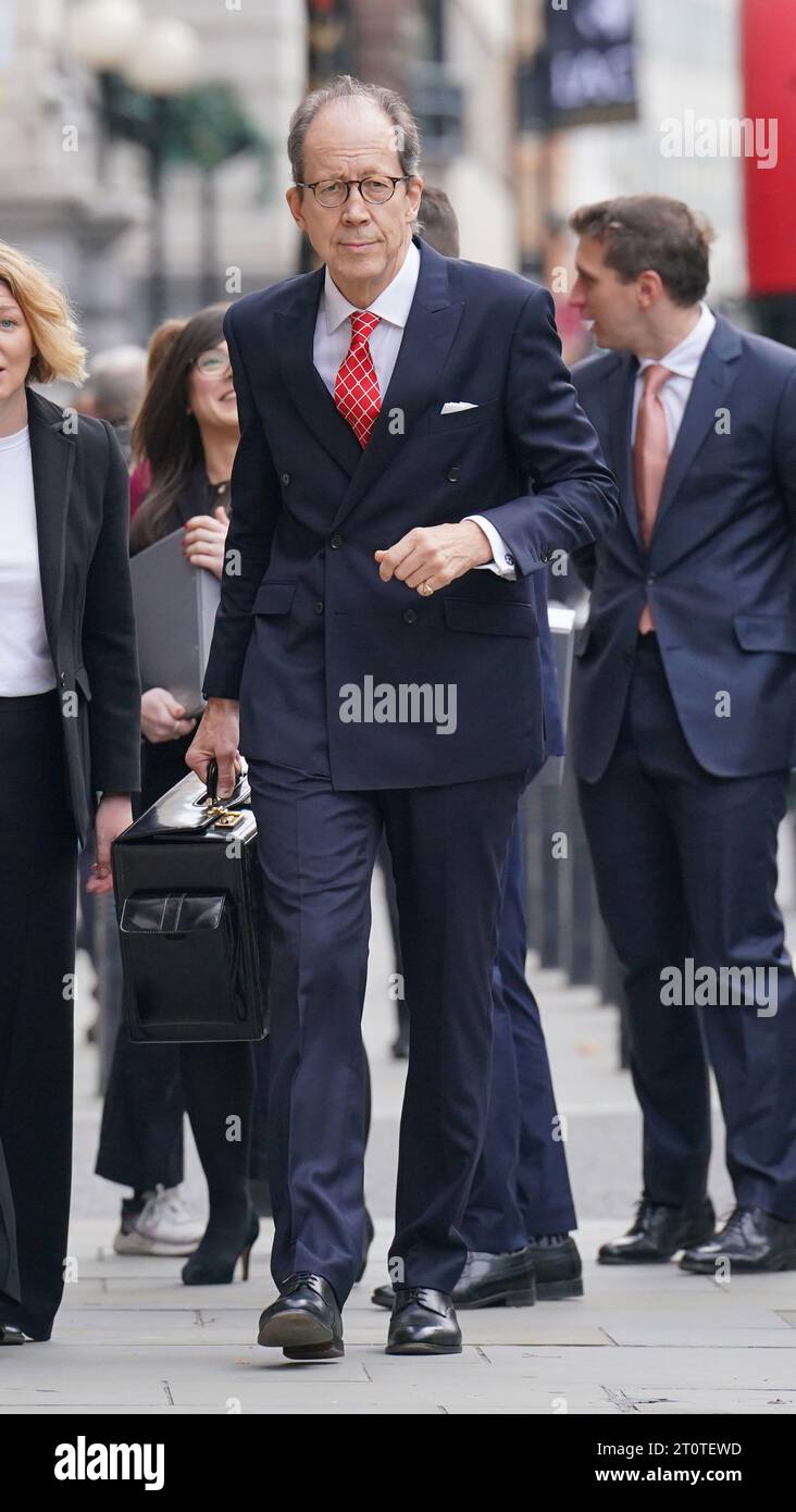 Chair of the Afghanistan Inquiry Sir Charles Haddon-Cave, arrives at ...