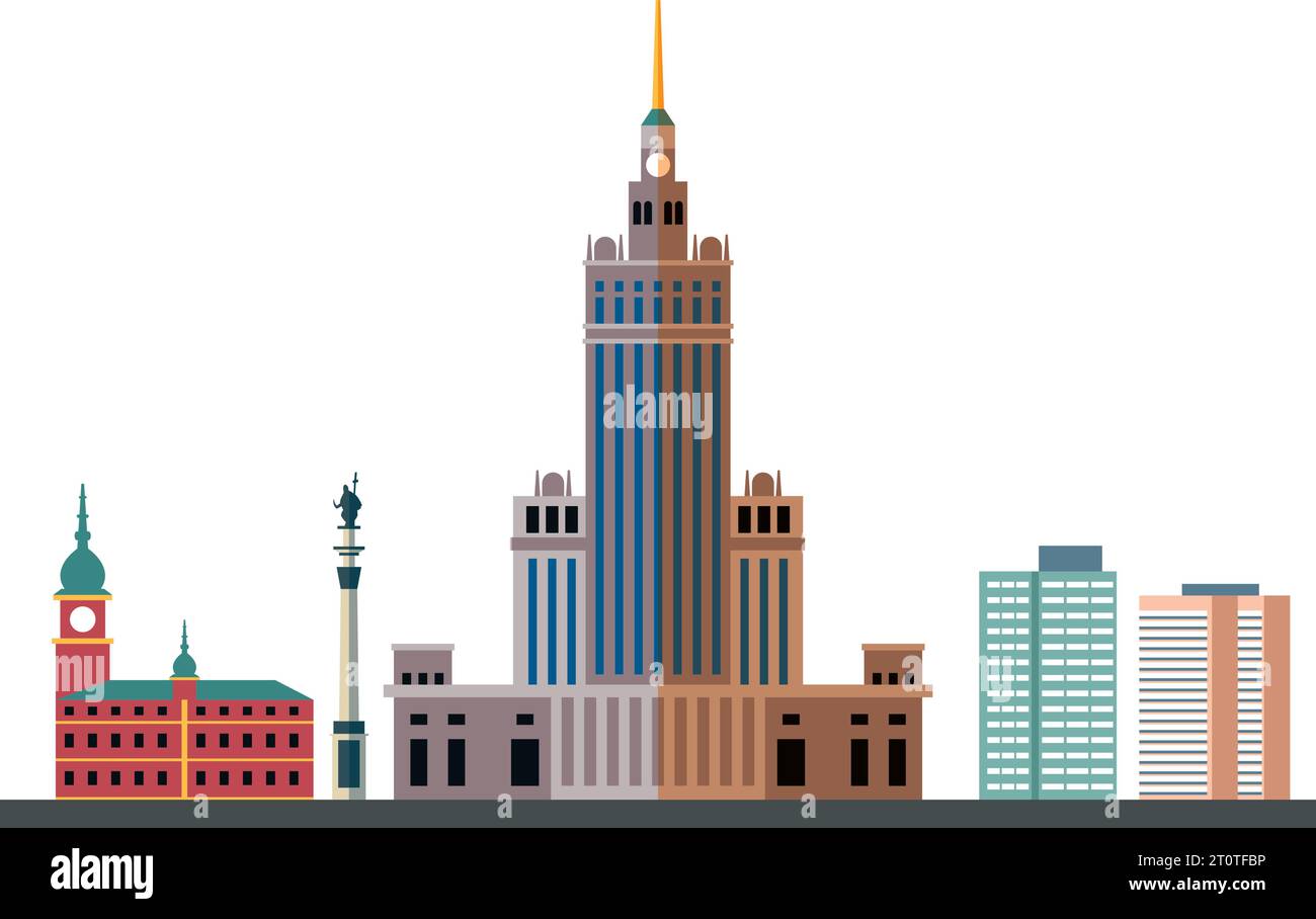 Construction in warsaw Stock Vector Images - Alamy