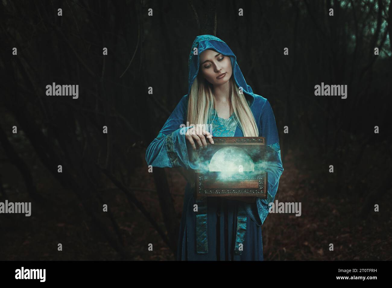 Powerful magical hi-res stock photography and images - Alamy