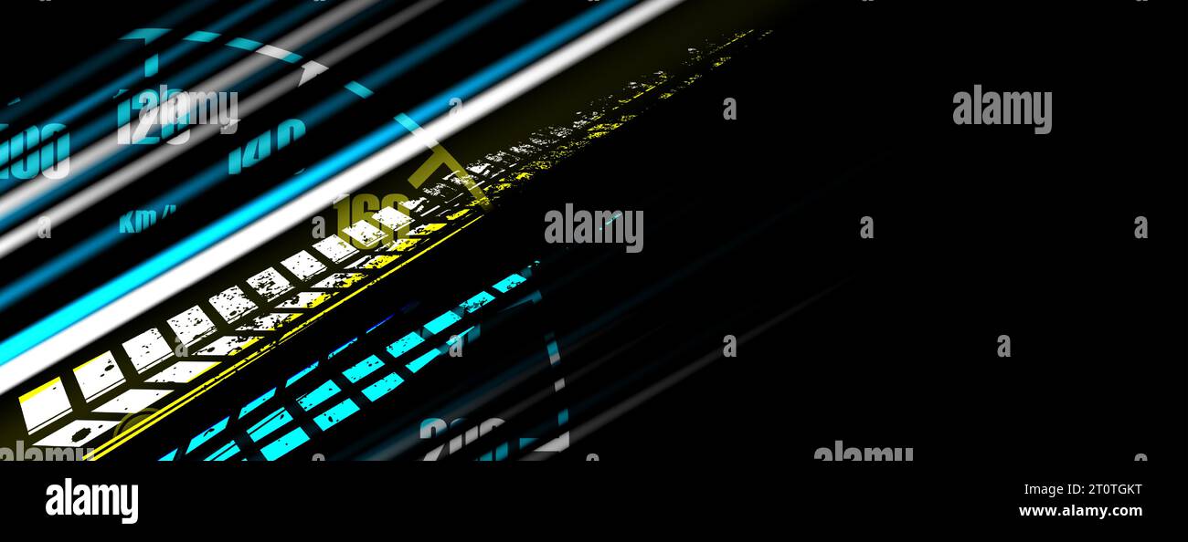Racing speed background, vector illustration abstraction in car track ...