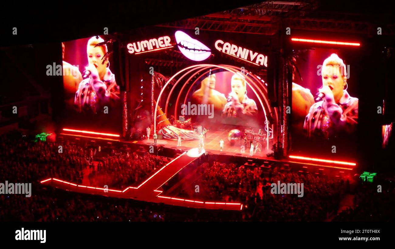 Inglewood, California, USA 5th October 2023 Singer Pink Summer Carnival ...