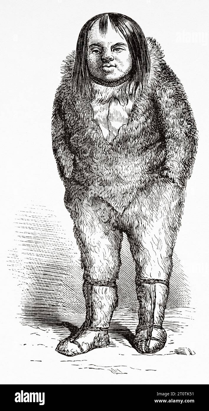 Eskimo man, Arctic explorations in the years 1853, 1854, 1855 by Elisha ...