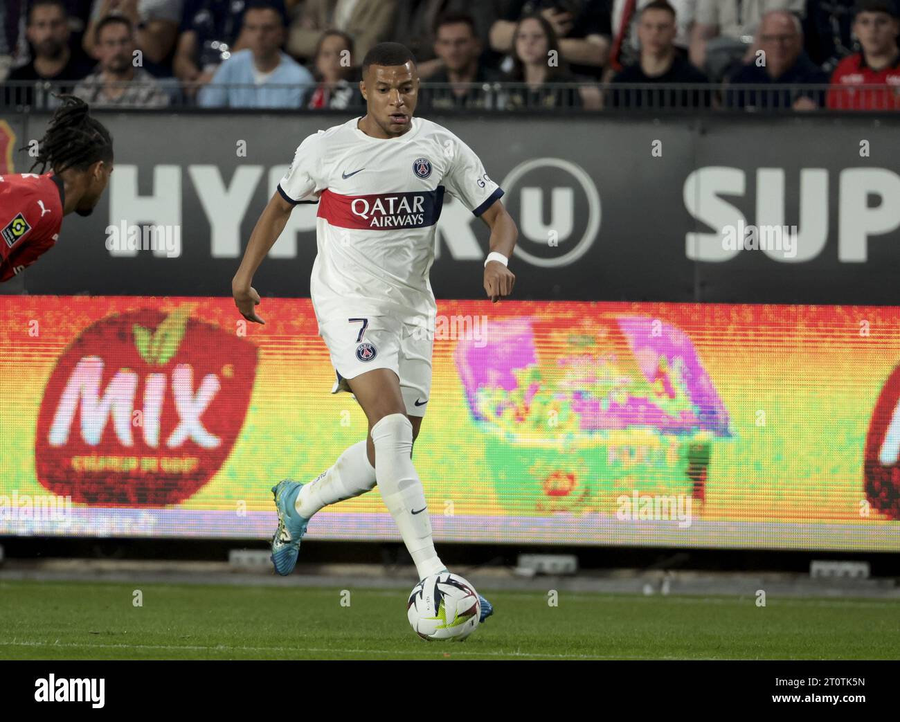 Kylian Mbappe of PSG during the French championship Ligue 1 football ...