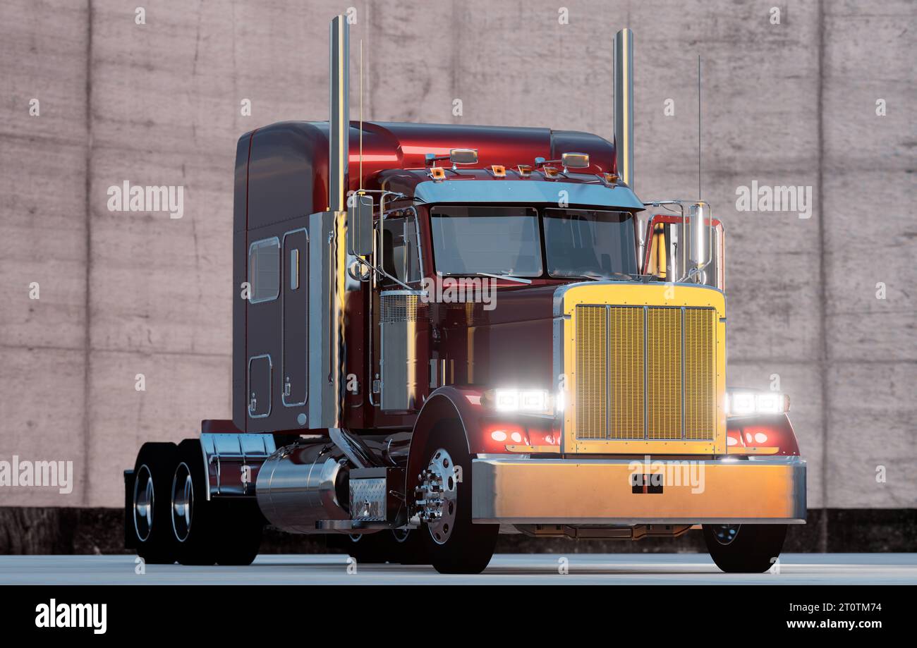 Classic american truck hi-res stock photography and images - Alamy