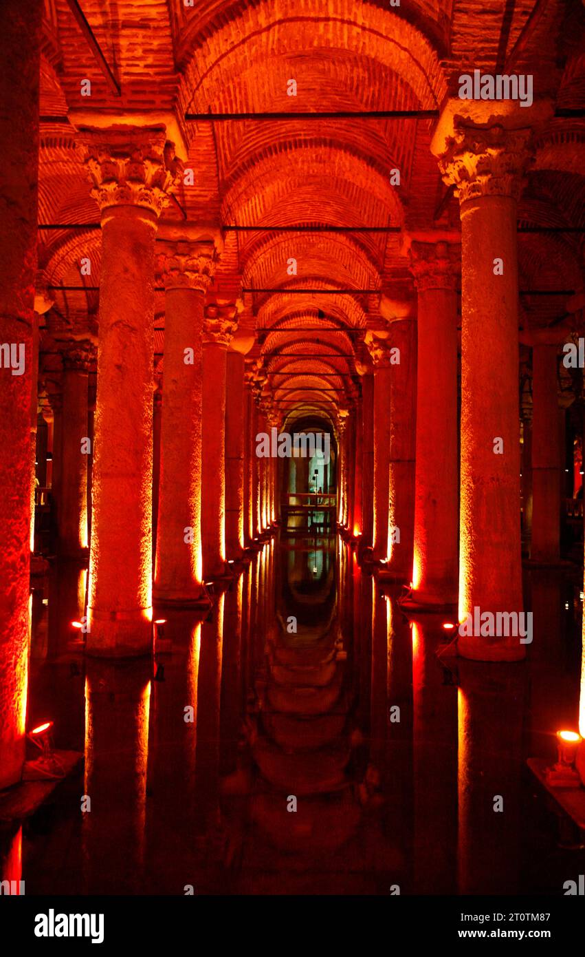The Basilica Cistern, Istanbul, Turkey Stock Photo - Alamy