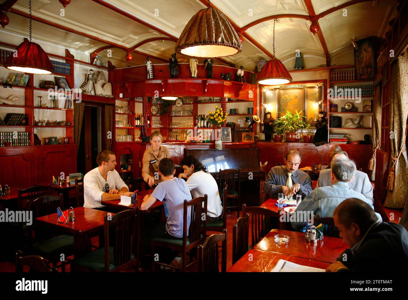 The well known Cafe Margarita serving traditional russian cuisine ...