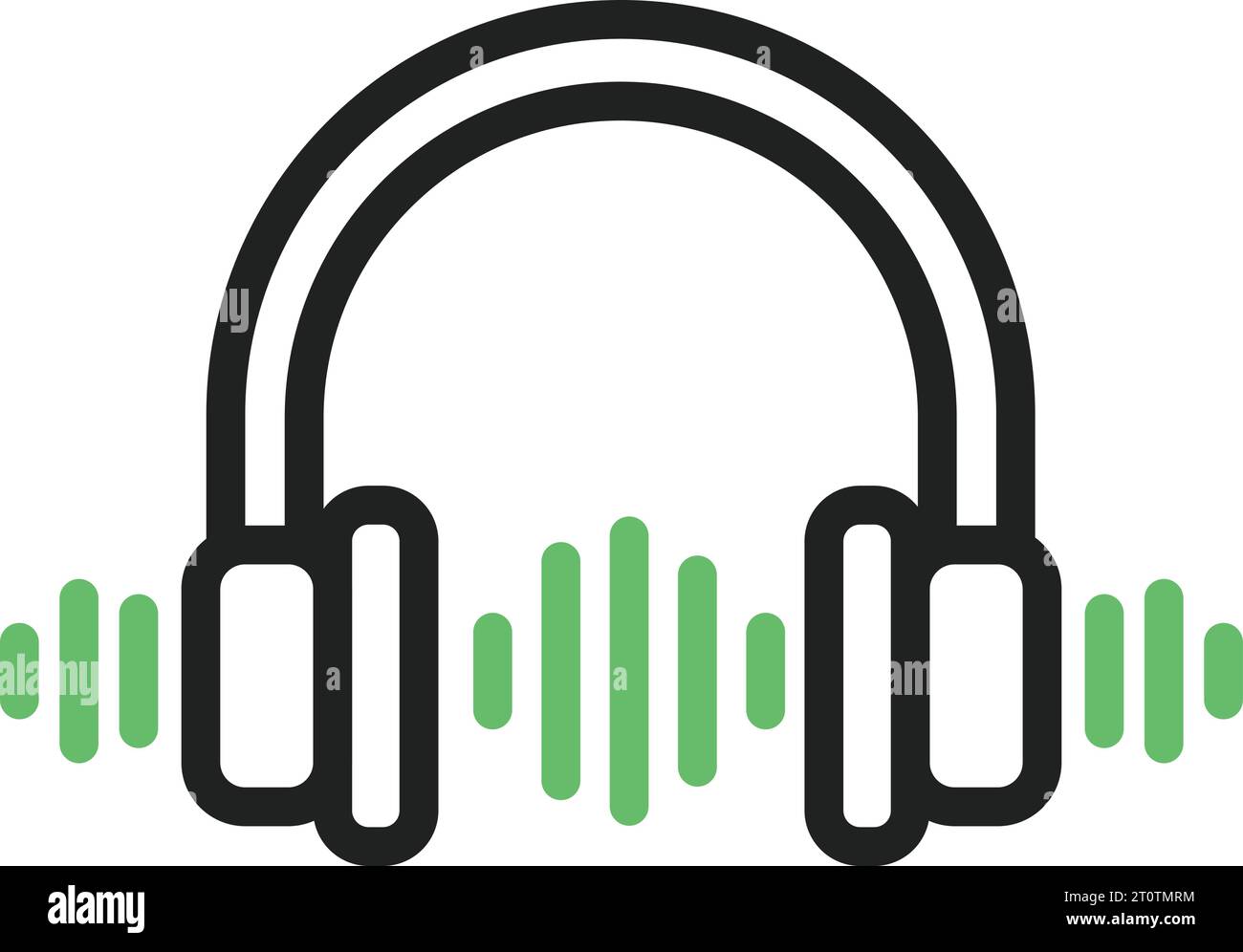 Headphone icon vector image Stock Vector Image & Art - Alamy