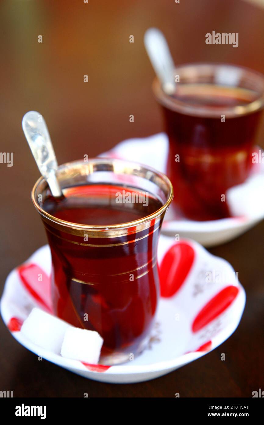 Turkish tea istanbul turkey hi-res stock photography and images - Alamy